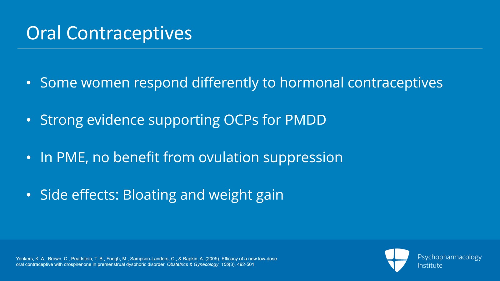 Psychopharmacology Institute